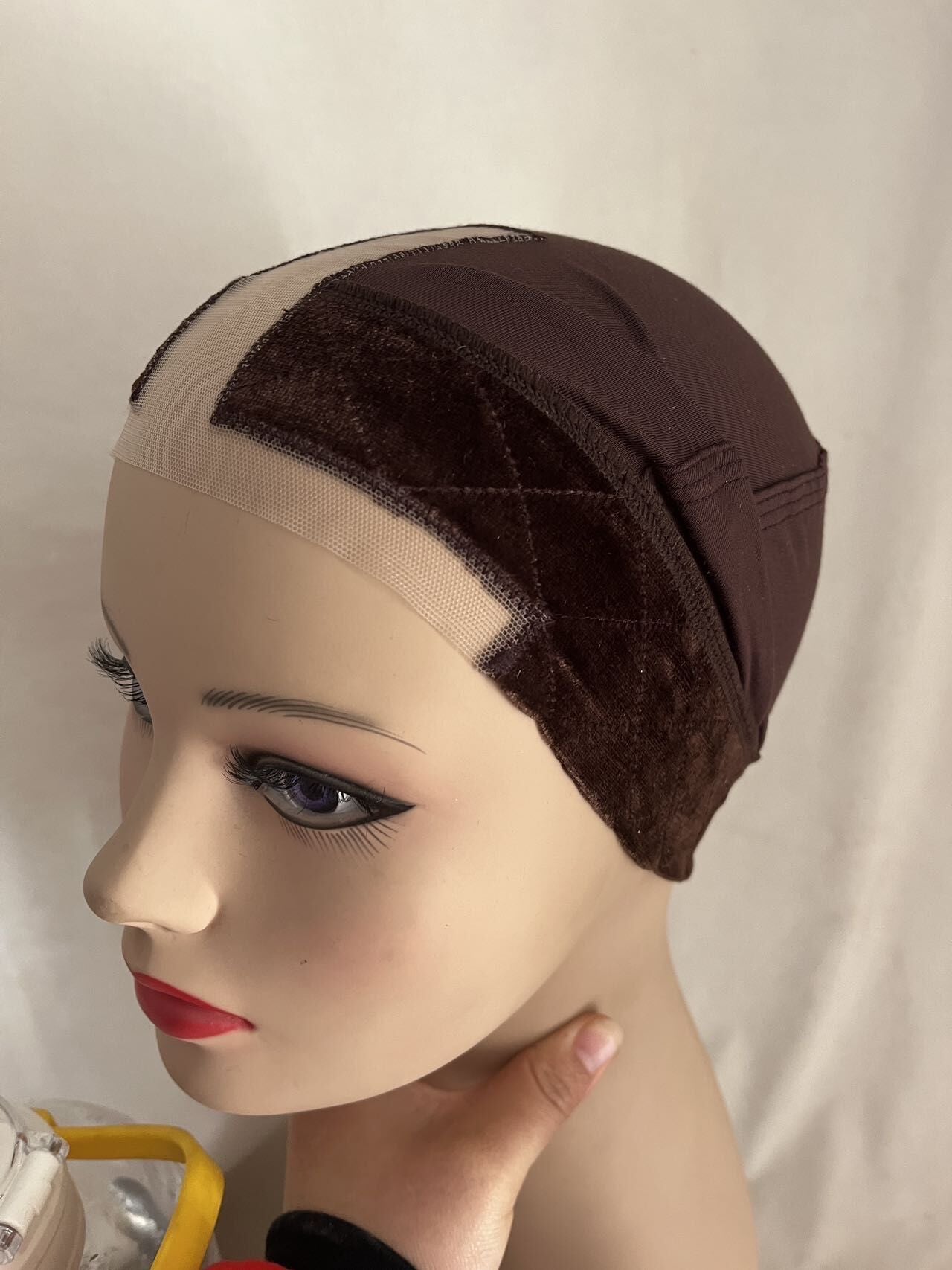 All-In-One Anti-Slip Lace Wig Grip Cap for Glueless Install And Keep W ...